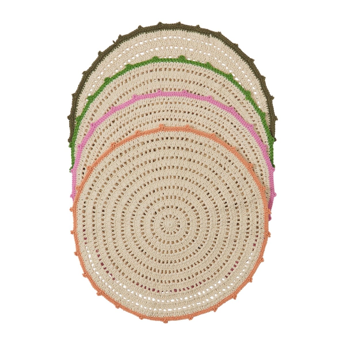 Alameda Crochet Placemat Set - Sage x Clare – Ruby's Home Store